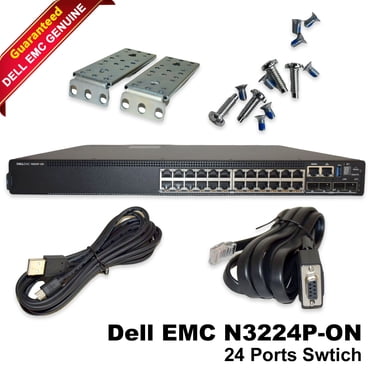 Dell Networking N3024F - switch - 24 ports - managed - rack-mountable ...