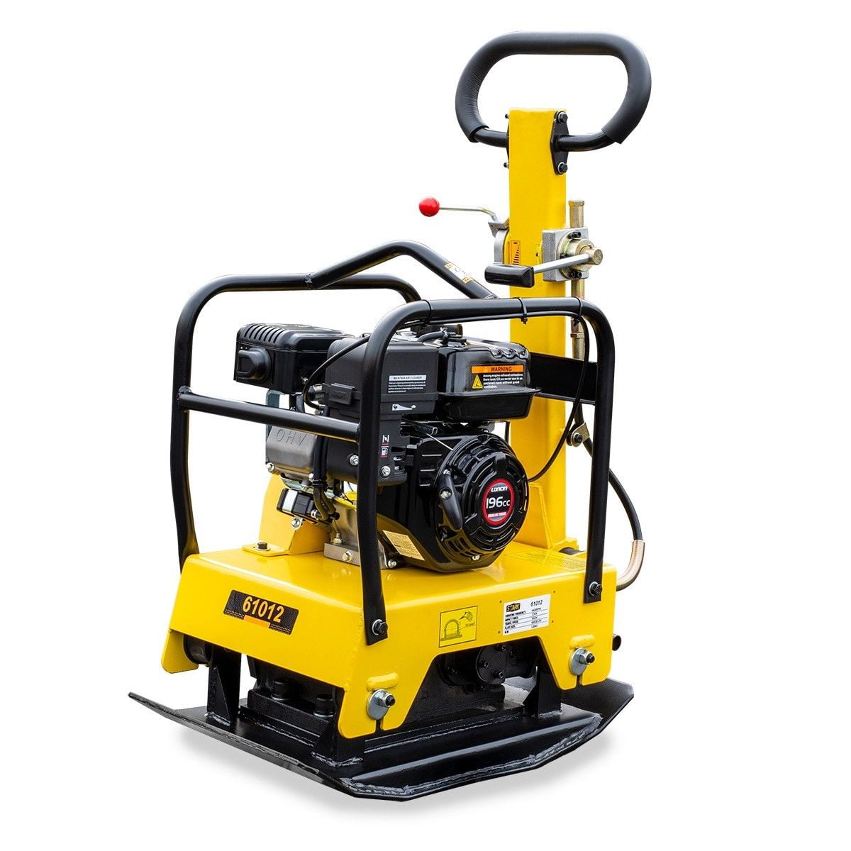 Stark 6.5HP Gas Vibration Compaction Force Plate Reversible ...