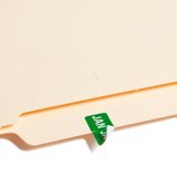 Smead 67450 Month End Tab Folder Labels, Assorted Colors, 250 per Month ...