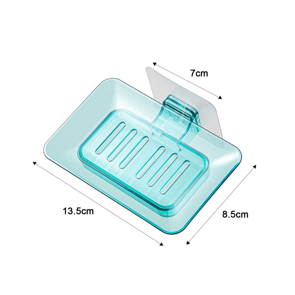 Wall Hanging Shower Soap Case Durable No Punching Holder For Laundry ...