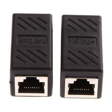 1Pc/2Pcs CAT6 Network Ethernet RJ45 Female – Female LAN Connector ...