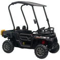 24 Volt Ride on Toys UTV with 2 Seater & Remote Control, Black2 ...