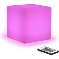 MoNiBloom LED Ball Light, 12 Inch Rechargeable & Remote Control Globe ...