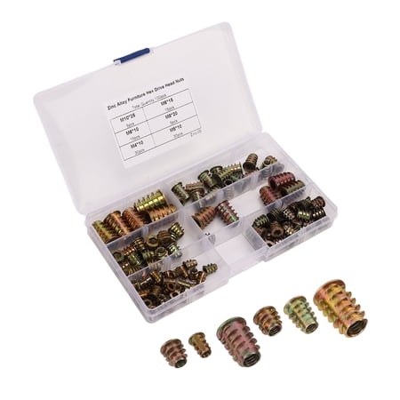 Hex Nuts, M4 M5 M6 M8 M10 Zinc Alloy Easy To Use No Rusting Non ...