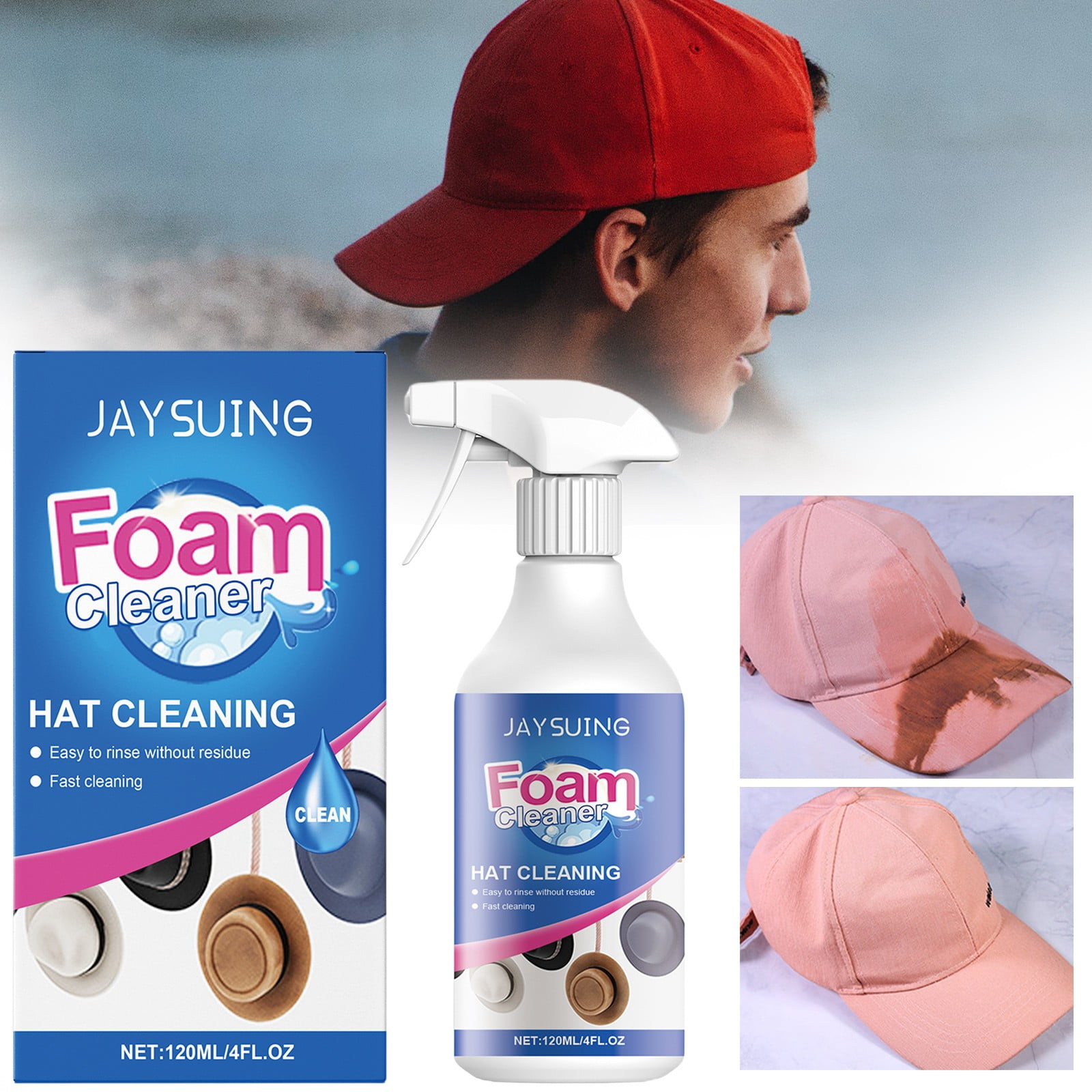 Click here for Xixi Hat Cleaner Baseball Hat Washer Fabric Hat Cl... prices