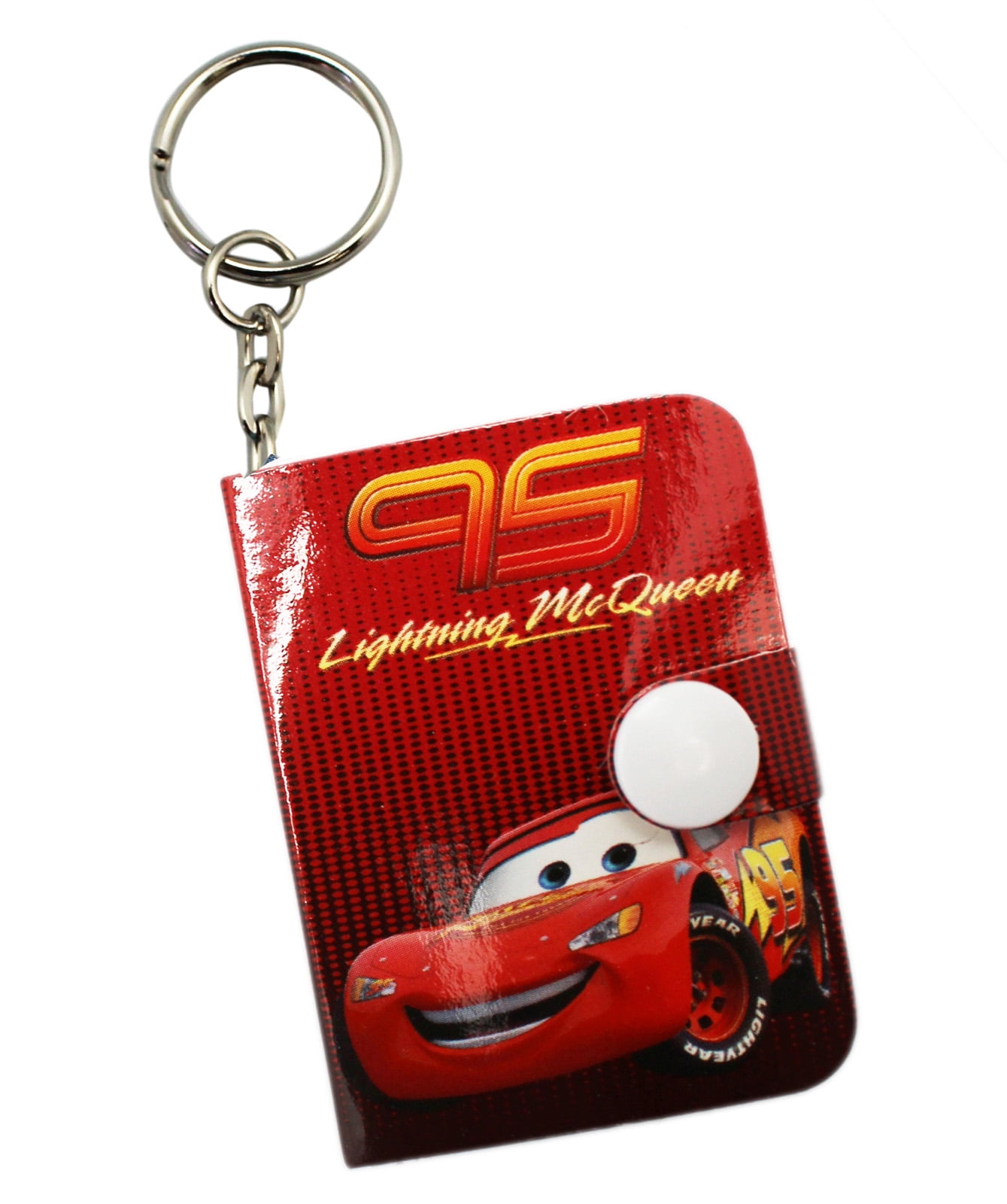 Disney Pixar's Cars Red Colored Tiny Diary Keychain - Walmart.com