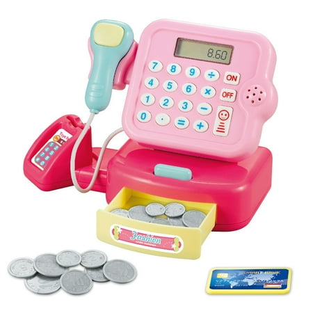 EDTara Children Cash Register Toys For Boys Girls Supermarket Cashier ...