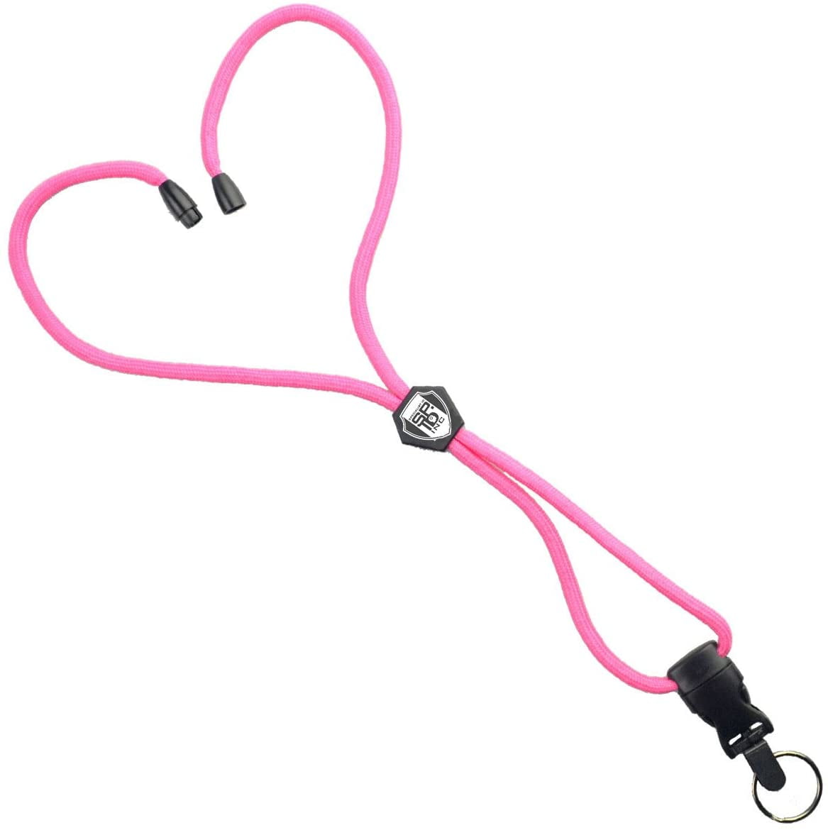 Heavy Duty Breakaway Lanyard with Detachable Key Ring - Long, Round ...