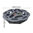 Cat Scratching Board Interactive Puzzle Toy Box with Built In Bell Ball ...