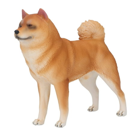 Mini Dog Figurines, Plastic Child Toy Animal Model Lifelike Hand ...