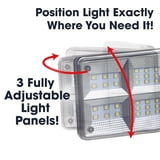 Beyond Bright X3 Ultra Bright Solar Flood Light, 270 Degree Beam ...