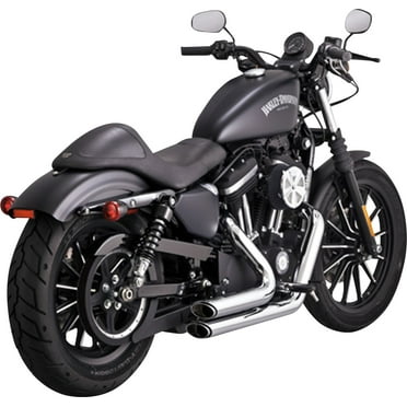 Vance & Hines Big Radius Chrome 2-into-2 Exhaust System (26375) - Walmart.com