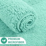 "Astarin Plush Thick Bath Rug, 17""x 24"", Absorbent Microfiber, Non ...