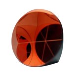 K9 1 inch Prism Clear Aperture Trihedral Retroreflector Copper+Black ...