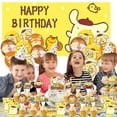 Pompompurin Birthday Cups Party Supplies Plates Decorations Cake Topper ...