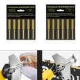 6pcs Chainsaw Sharpening Stone Chain Saw Sharpener Grinding Tool ...