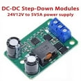 Regulator Module 24V/12V To 5V/5A Power Supply for 12V/24V Systems ...