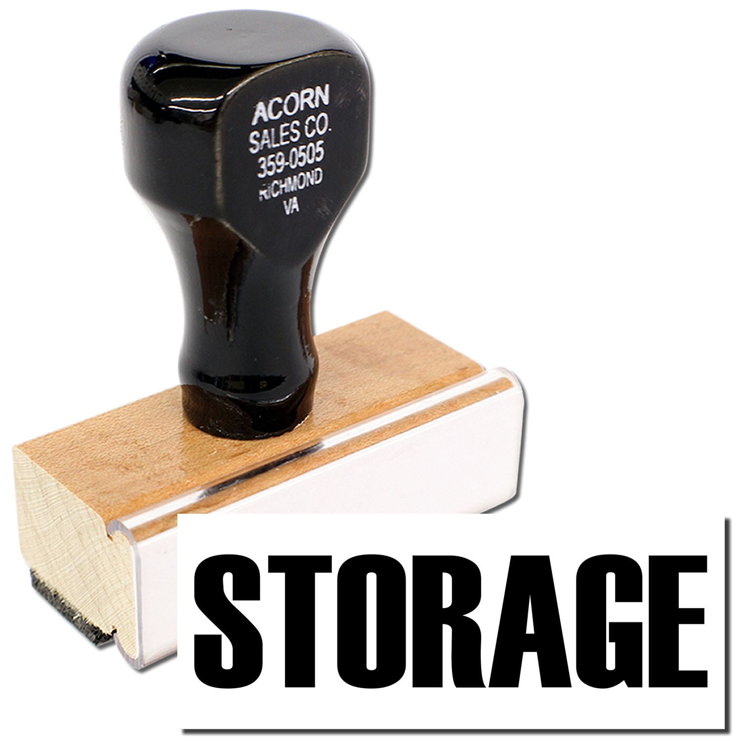 Large Storage Rubber Stamp, Wooden Handle Rubber Stamp, Laser Engraved ...