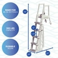 Free Shipping! Blue Wave Heavy Duty In-Pool Ladder for Above Ground ...