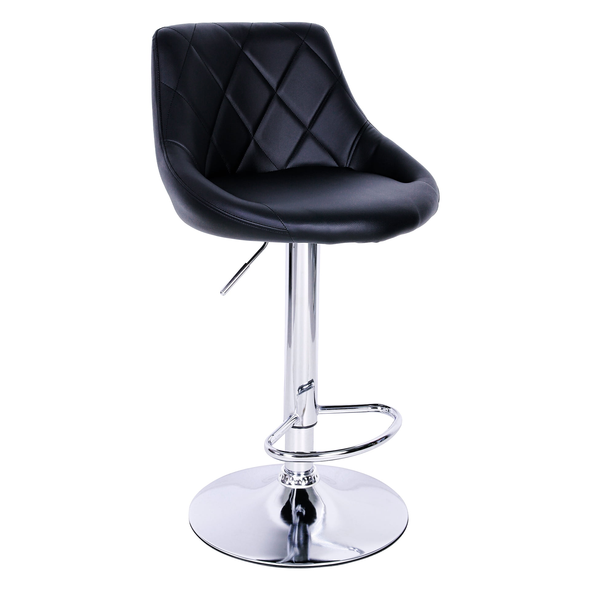 Silla de Bar Gaon Home Tapizada con cuero sintético y Textura elegante ...