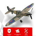 Open Box 4-CH Spitfire One Key Remote Control Airplane with Xpilot ...