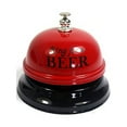 Novelty Red Ring Bell Ring for a Beer Desk Bell Hens Night Call Bell ...