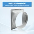 5.9 inch Universal Portable Air Conditioner Exhaust Connector, Square ...