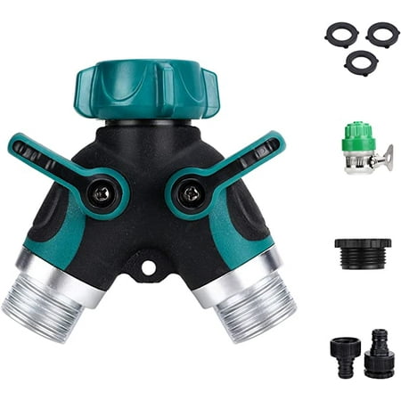 ShenMo 2-way pipe splitter, 3 / 4 "and 1 / 2" 2-way splitter with 2 ...