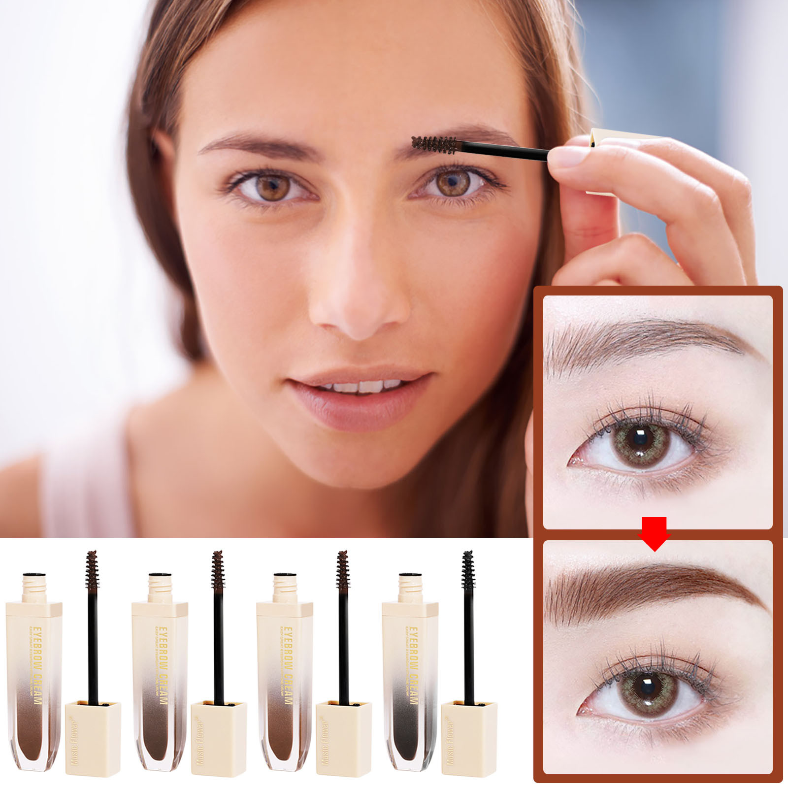 Crema para Cejas Voluminosas y Tridimensionales | Larga Duración ...