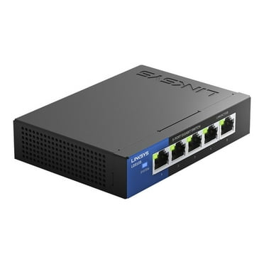 NETGEAR 5 Port Gigabit Ethernet Switch (GS605NA) - Walmart.com