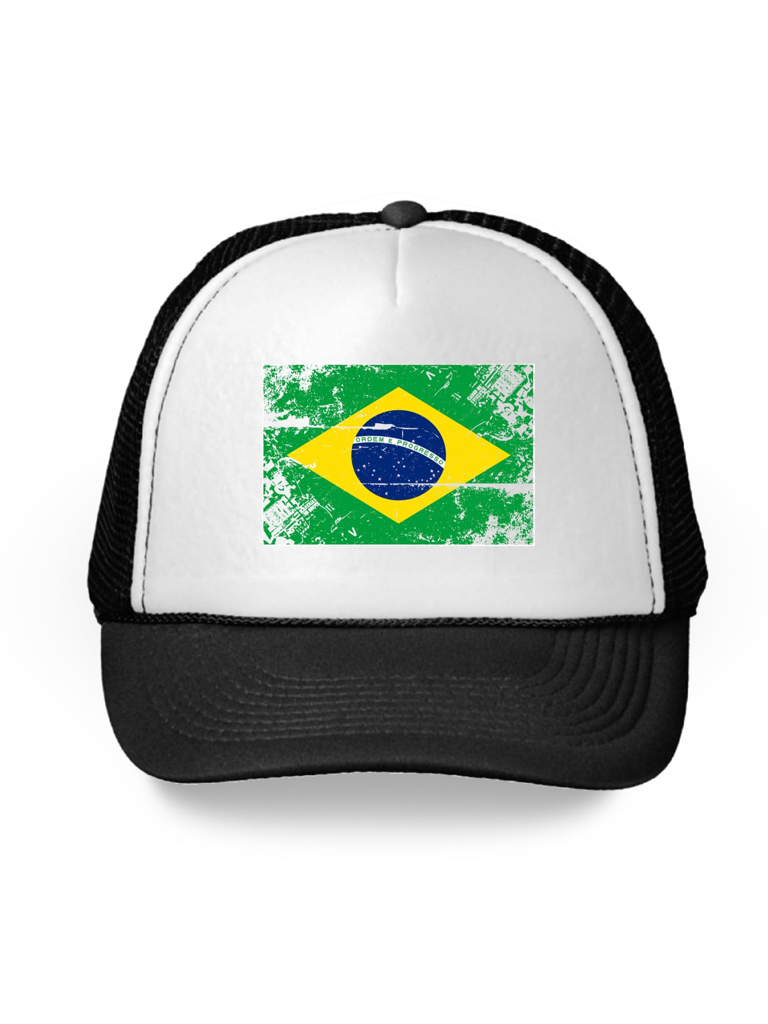 Awkward Styles Brazil Flag Hat Brazilian Trucker Hat Brazil Baseball ...