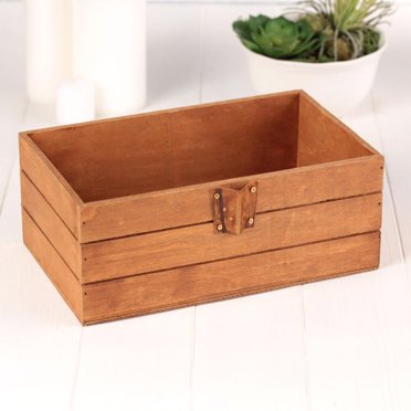 Vintage Wood Metal Box 4 Assorted - Walmart.com