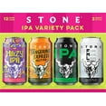Stone Variety IPA Craft Beer, 12 fl oz, 12 Pack Aluminum Cans - Walmart.com