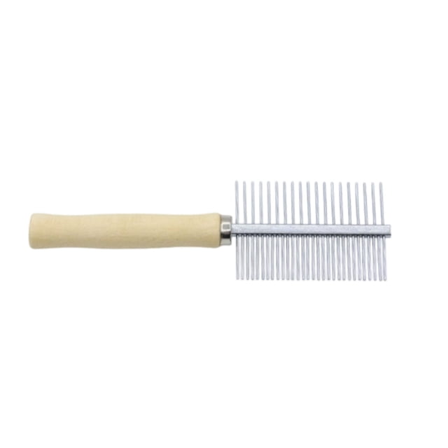 Stainless Grooming Comb for Cats and – Metal Detangling Brush for Hair ...