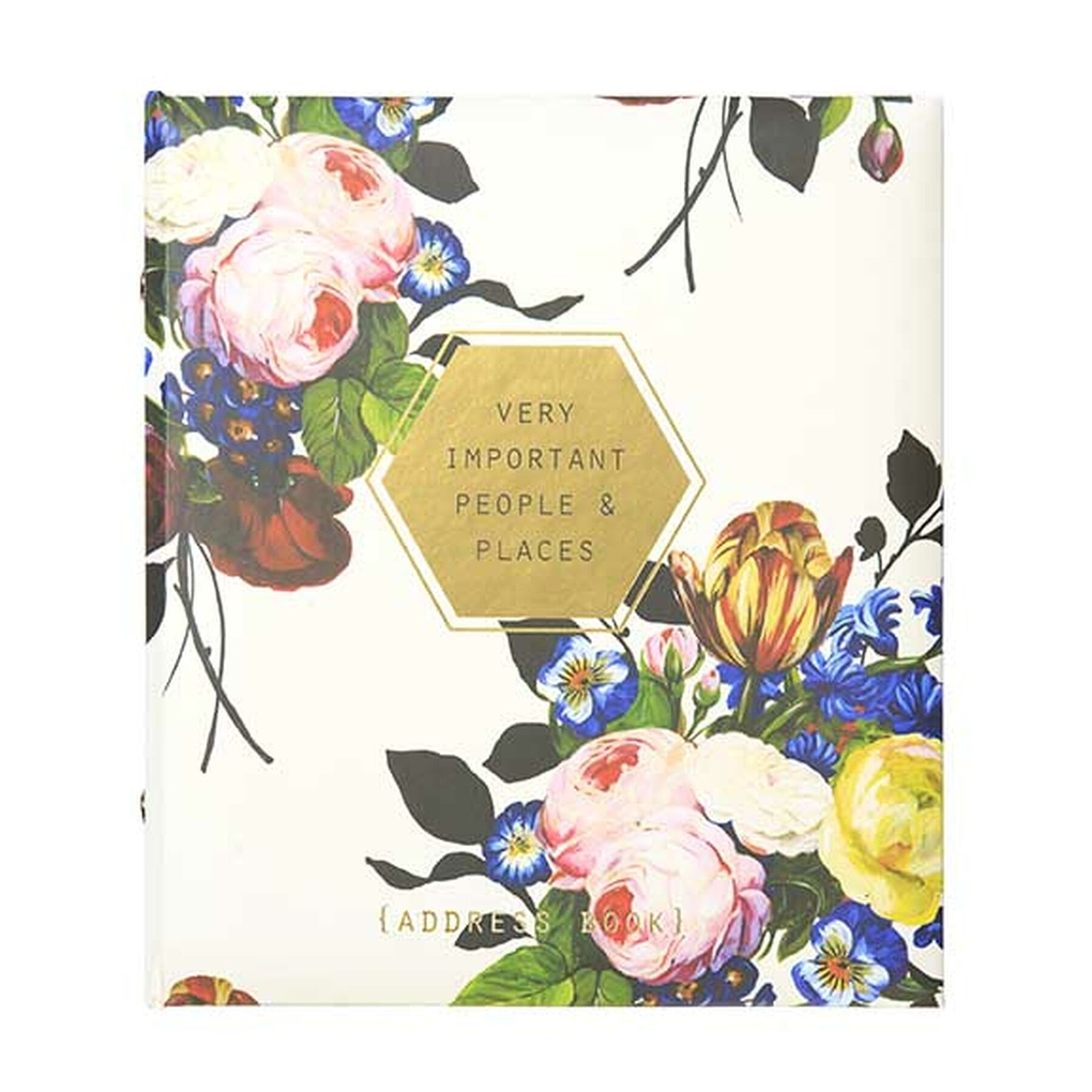 C.R. Gibson Refillable Address Book, Floral Geo - Walmart.com