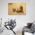 Briton Riviere Painting Poster Fidelity Canvas Art Poster and Wall Art ...