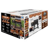 Pit Boss Lexington Onyx Edition - 500 Sq in Wood Fired Pellet Grill and ...