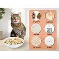 AHXLL, Cat Bowl, 5.75 inch Wide Shallow Ceramic Pet Feeder, White ...