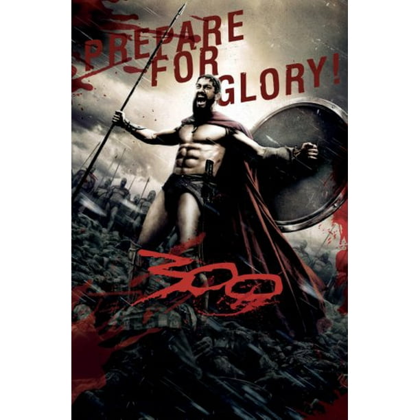 Best Posters 300 Movie Poster Prepare For Glory Metal Sign 8Inx 12In ...