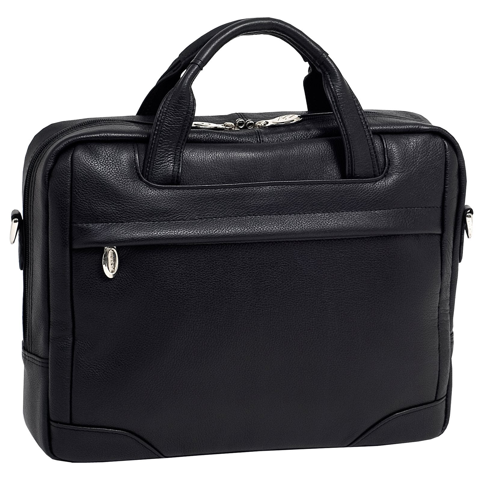 McKlein MONTCLARE, Tablet Briefcase, Pebble Grain Calfskin Leather ...