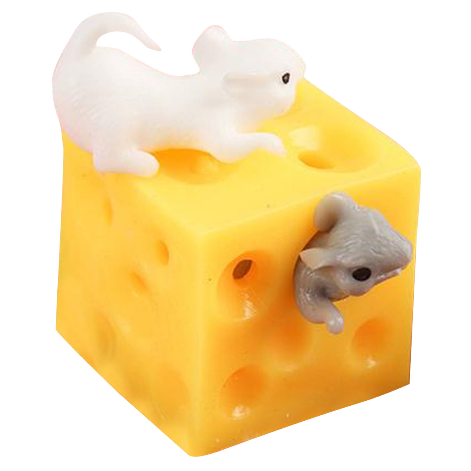Buy Mouse And Cheese Toy Sloth Hide And Seek Stress Relief Squishable ...