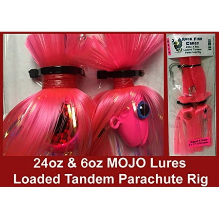 Blue Water Candy - Rock Fish Candy 24 oz & 6 oz Mojo Lures Loaded with ...