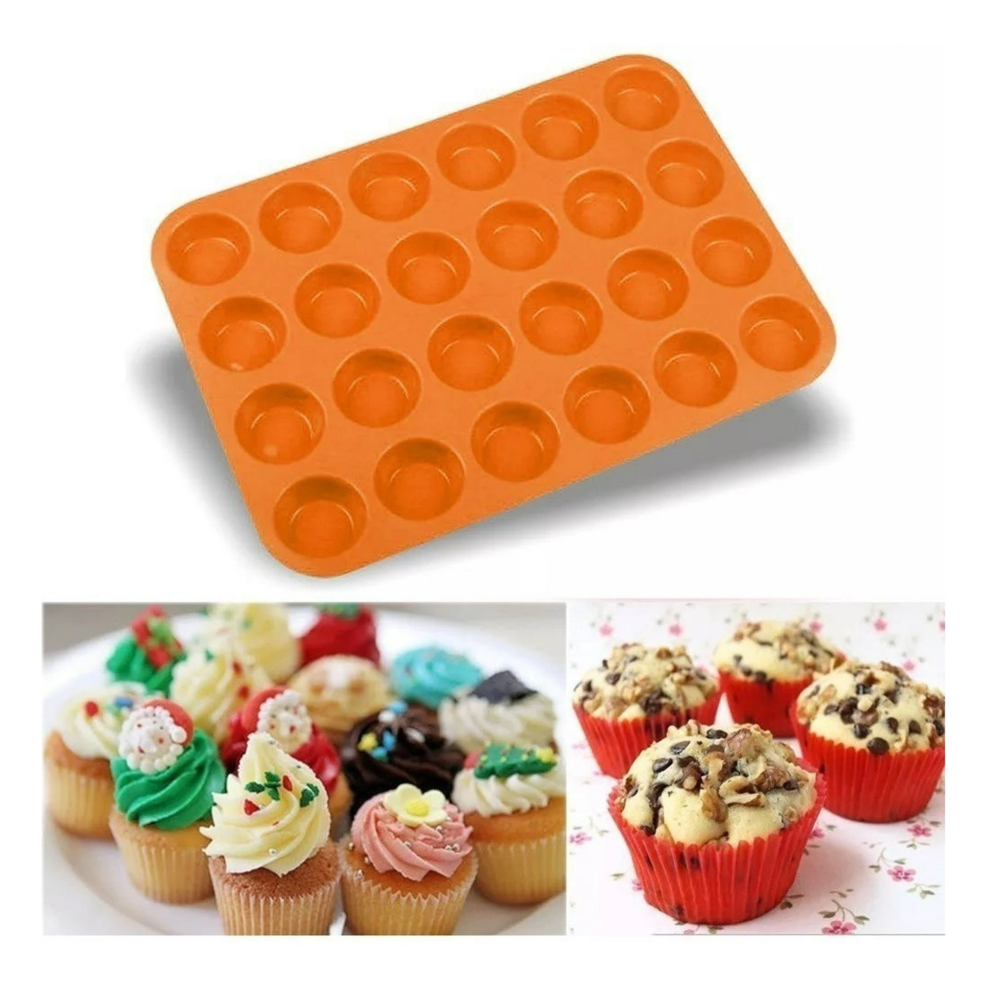Molde Cupcakes 24 Mini Cupcakes Molde Para Tortas Reposteria | Knasta Chile