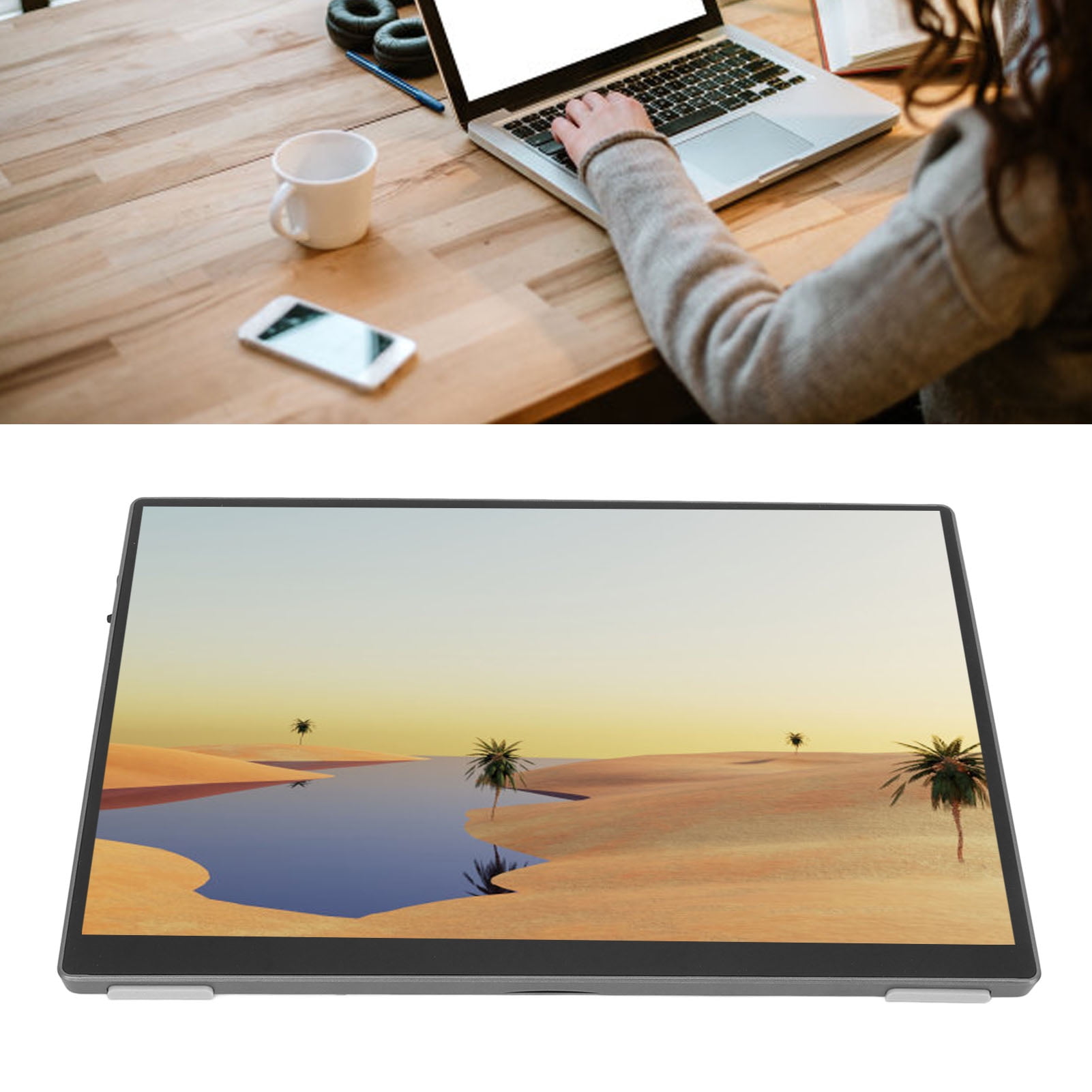 Monitor Externo, Alta Precisión 10,5 Pulgadas Buena Compatibilidad Mini ...