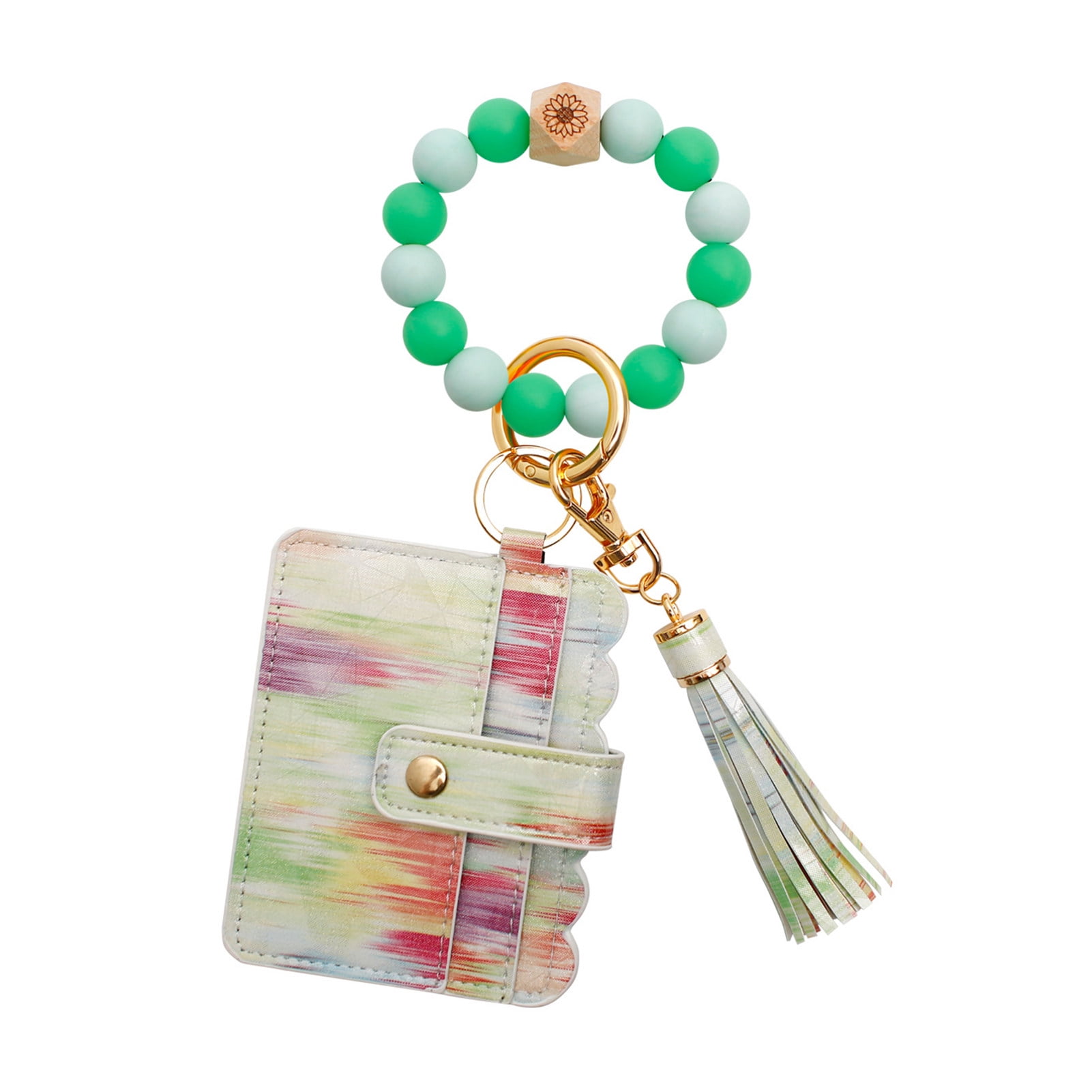 Click here for Lymayter Key Chain Wristlet Beaded Keychain - Lumi... prices