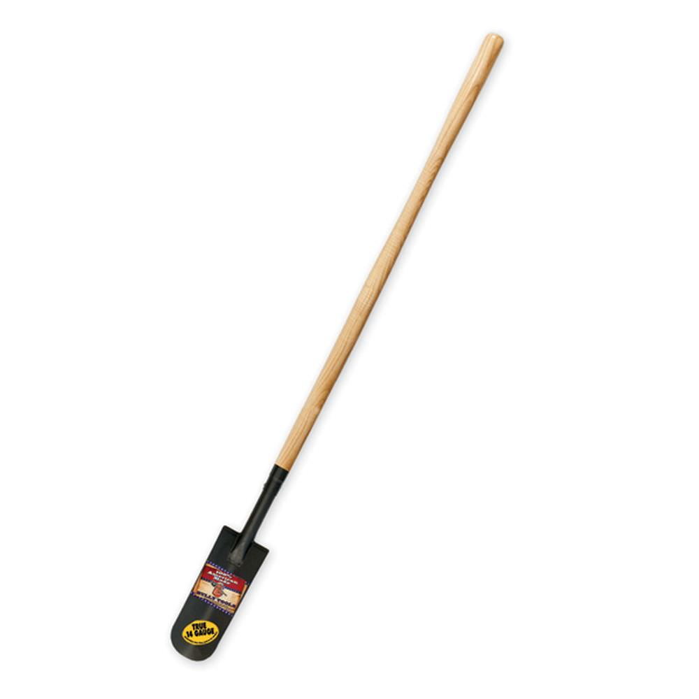 Bully Tools 72530 14-Gauge 14-Inch Drain Spade with American Ash Long ...
