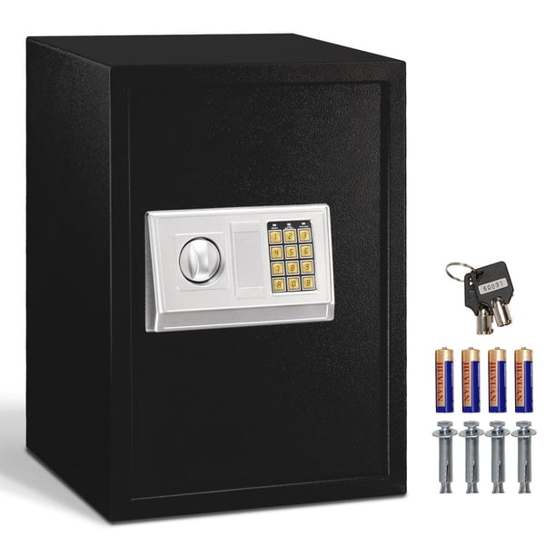 Topbuy Digital Electronic Keypad Lock Safe Box 1.8 C.F. Security Box ...