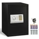 Topbuy Digital Electronic Keypad Lock Safe Box 1.8 C.F. Security Box ...