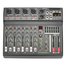 PYLE PYD1964B - Bluetooth 6-Channel DJ Mixer 19'' 5U Rack Mount System ...