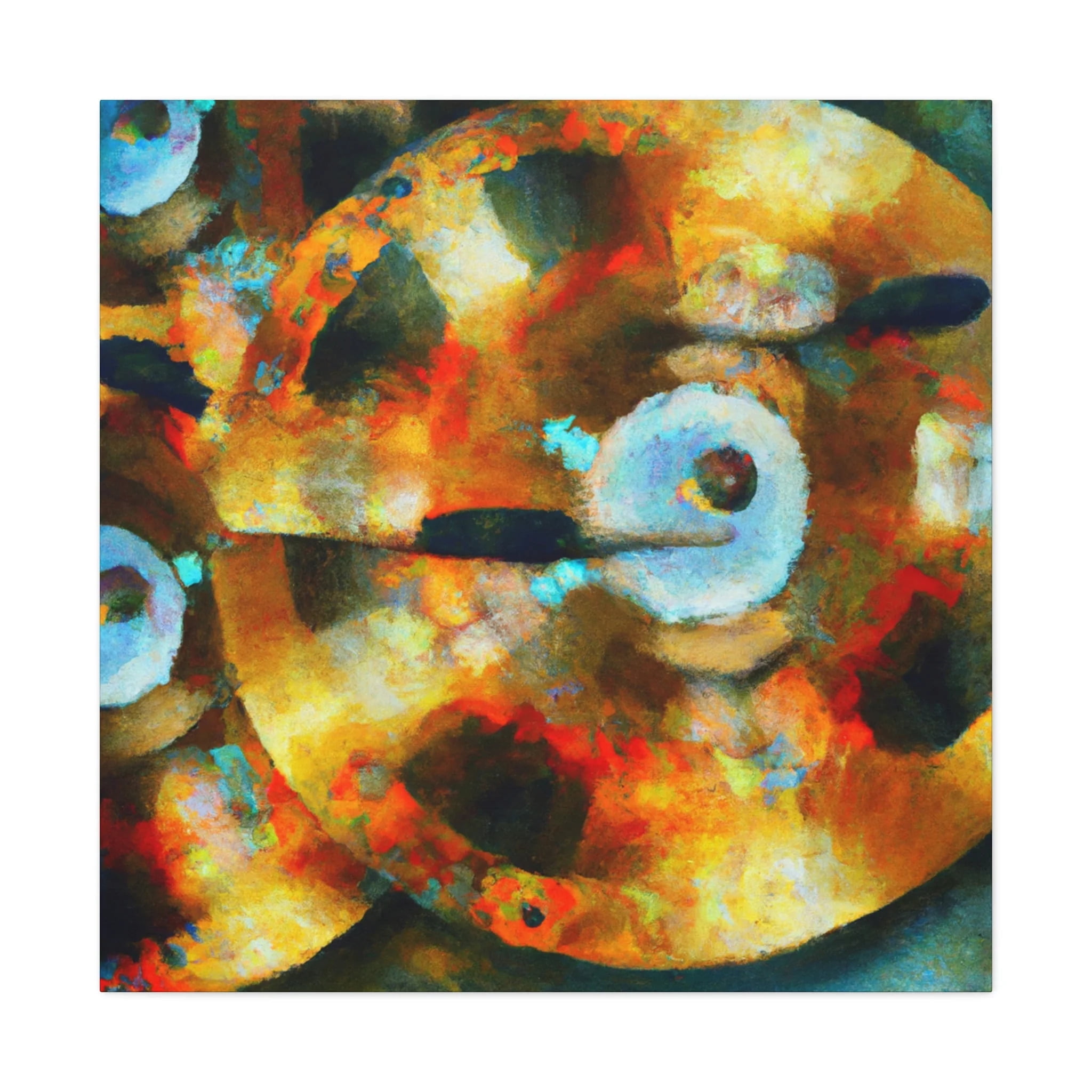 Cymbalic Abstract Symphony - Canvas - Walmart.com
